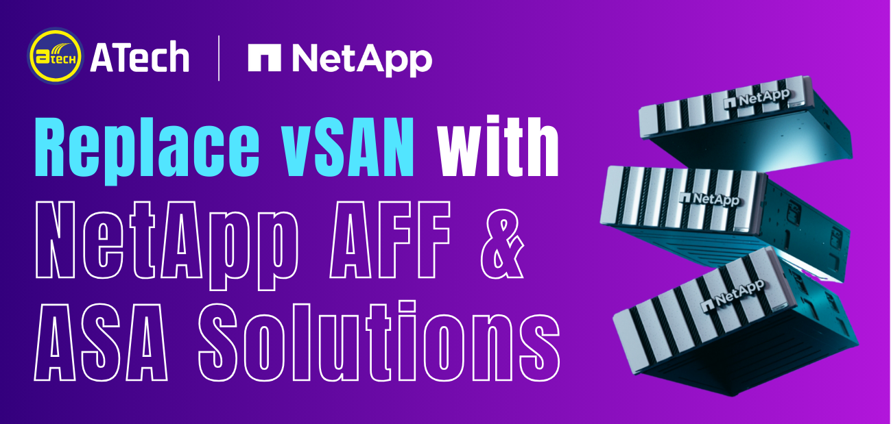 Replace vSAN with NetApp AFF and ASA Solutions